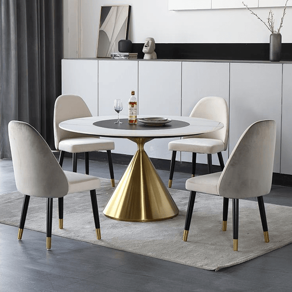 Modesto Round Dining Table / Sintered Stone – Casa Concetto